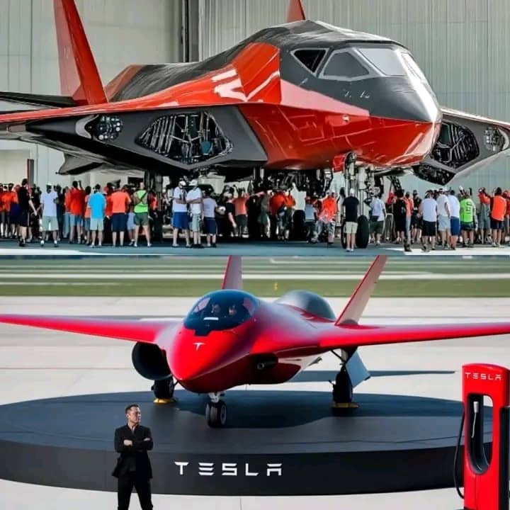 Elon Musk presenta avión Tesla sin combustible ni motores impulsado por ...